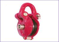 China B030 Red (HDG) Snatch Block With Swivel Eye/ swivel eye type block for wire ropes for sale