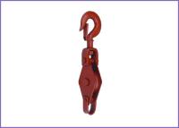 China B071 British Type Single Sheave Snatch Block with Swivel Hooks for sale