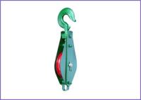 China B075 7011 Type Snatch Pulley Block Triple Sheave With Swivel Hooks for sale