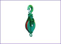 China B076 Open Type Pulley Block Single Sheave With Swivel Hooks from China for sale