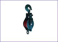 China B076 Open Type Pulley Block Single Sheave With Swivel Hooks from China for sale