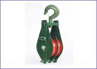 China B081 Open Type Pulley Block With Hook, single sheave /double sheave for sale