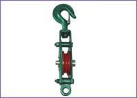 China B087 Closed Type Snatched Pulley Block Double Sheave Block with Eye for sale