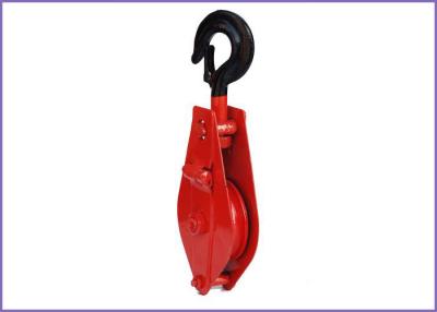 China B088 Snatch Pulley Block Single Sheave With Swivel Hooks for wire ropes for sale