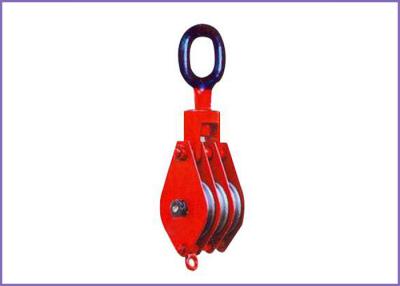 China B090 Snatch Pulley Block Triple Sheave With Eye for lifting goods for sale
