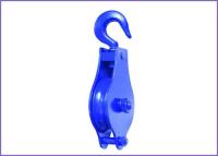 China B095Korean Type Double Sheave Closed Pulley Block with Swivel Hook for sale