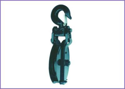 China B100 Korean Type Double Open Single Sheave Pulley Block with Hooks for sale