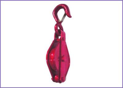 China B154 Single Wheel Pulley With hook, Hook Type Single wheel pulley for sale