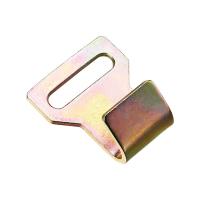 China High performance 2 inch alloy screw eye forged flat hook for straps for sale