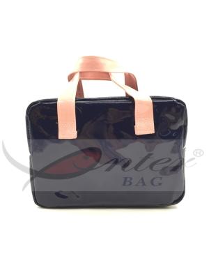China Practical Blue PVC Zipper Travel Cooler Bag To Keep Food Cold Unique Design for sale