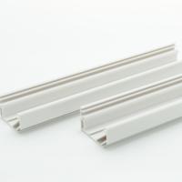 China Green UPVC Trim Plastic Profile Extrusion Customized PVC Plastic Extrusion Profile for sale
