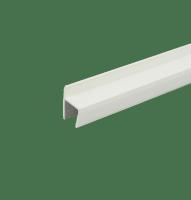 China Size Customized PVC Profile Bar White for sale