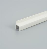 China Size Customized PVC Profile Bar White for sale