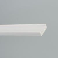 China Size Customized PVC Profile Bar White for sale