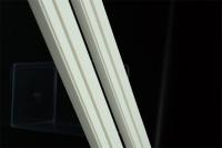 China Rigid PVC Channel Plastic Extrusion Profiles for sale