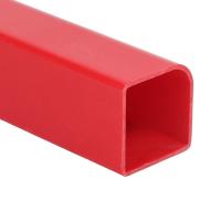 China PVC Square Tube Decorative PVC Profiles for sale