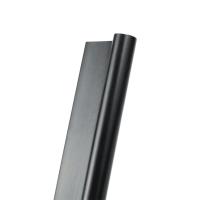 China Black Customizable Wide PVC Profile for Industrial Use for sale