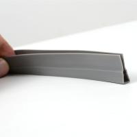 China Non Stick Flexible  PVC Profile Reusable Interior Door Sweep For Noise for sale