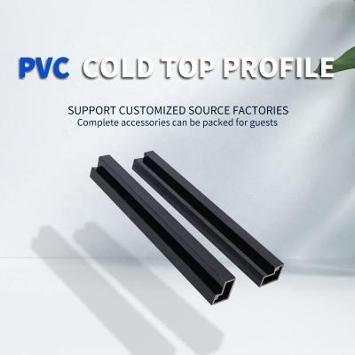 China Customized PVC Plastic Strip Profile Soft and Hard Co-Extruded Profiles for sale