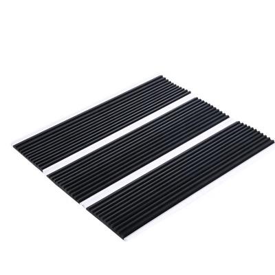 China Rubber Strip Buffer Flat PVC Footgrip Co-Extrusion Profiles for sale
