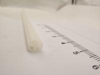 China Triangle PVC ABS PP Extrusion Channel Plastic Extruded Slope Profiles Trunking Customized for sale