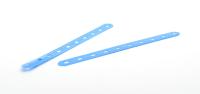 China PVC Strips with Holes Plastic Tie Custom ABS PP Pet Trim for sale