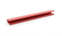 China Red Extrusion Rigid PVC Extrusion Profiles Strips for sale