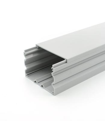China Rigid PVC Cable Conduit ABS Trunking Plastic Cable Management for sale