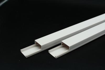 China PVC Cable Trunking 30X17 mm 2 Cable Trunking Systems for sale
