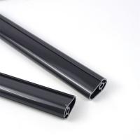 China Various U L Shapes PVC Channel Decorative UPVC PVC Plastic Extrusion Profiles for sale