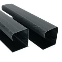 China PVC White U Type Channel to Protect Construction Plastic Profile for sale