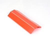 China Orange PVC ABS Plastic U Channel Extrusion Profile for sale