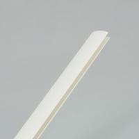 China Custom PVC Plastic H furniture Edge Banding Profile H Shaped Channel Profile for Glass for sale