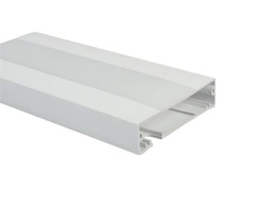 China PVC Trunking Channel Cable Management Wire Conduit Square Tube for sale