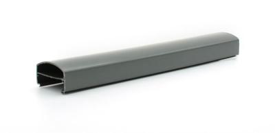 China Customized White PVC Extrusion Cover Channel Plastic Profiles for sale