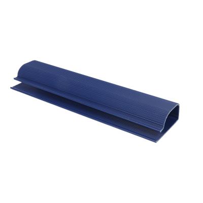 China Protection Cable PVC Squared Trim Recycle Management Plastic Profiles Customized for sale
