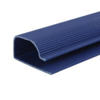 China Protection Cable PVC Squared Trim Recycle Management Plastic Profiles Customized for sale
