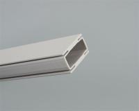 China Customized Plastic PVC Pipe Profiles White Tubes Cables for sale