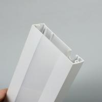 China Computer Desk Cable Tray for Efficient Wire Organization Plastic Profiles for sale