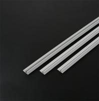 China Decorative PVC Wall Trim Strip Profile Grey Plastic Profiles Customized for sale