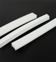 China Silicone LED Tube Light Diffuser Customize Profiles Plastic for sale