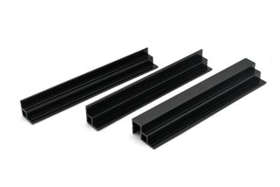 China Wide Industrial PVC Glass U Profile Plastic Customized for sale