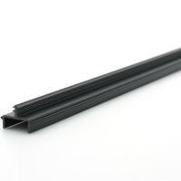 China Colorful Soft PVC Industrial Ceiling Profiles Black Plastic Customized Profiles for sale