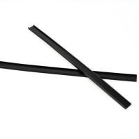 China Colorful Soft PVC Industrial Ceiling Profiles Black Plastic Customized Profiles for sale