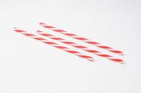 China Colorful PVC PP Pipes Tubes Co Extrusion Drinking Straw Plastic Customized Profiles for sale