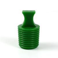 China Colorful Silicone Soft PP Thread Plug Stopper Plastic Profiles Customized for sale