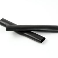 China Customizable Industrial PVC Tube Guard Black Plastic Profiles for sale
