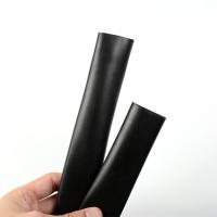 China Customizable Industrial PVC Tube Guard Black Plastic Profiles for sale