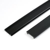 China Extruded PVC Co-Extrusion Sleeve Cover Plastic Profiles Customized for sale