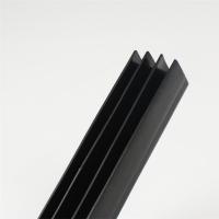 China Colorful PVC Grooved Insulation Profile  Plastic Profile Trim Customized for sale